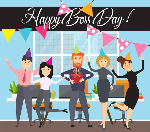 Happy boss day Vector Art Stock Images | Depositphotos