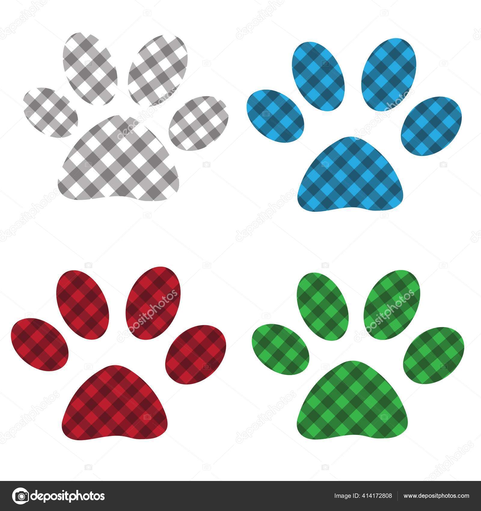 Pata Animal Silueta Vector Ilustración Vector de stock por ©krasnenkon ...