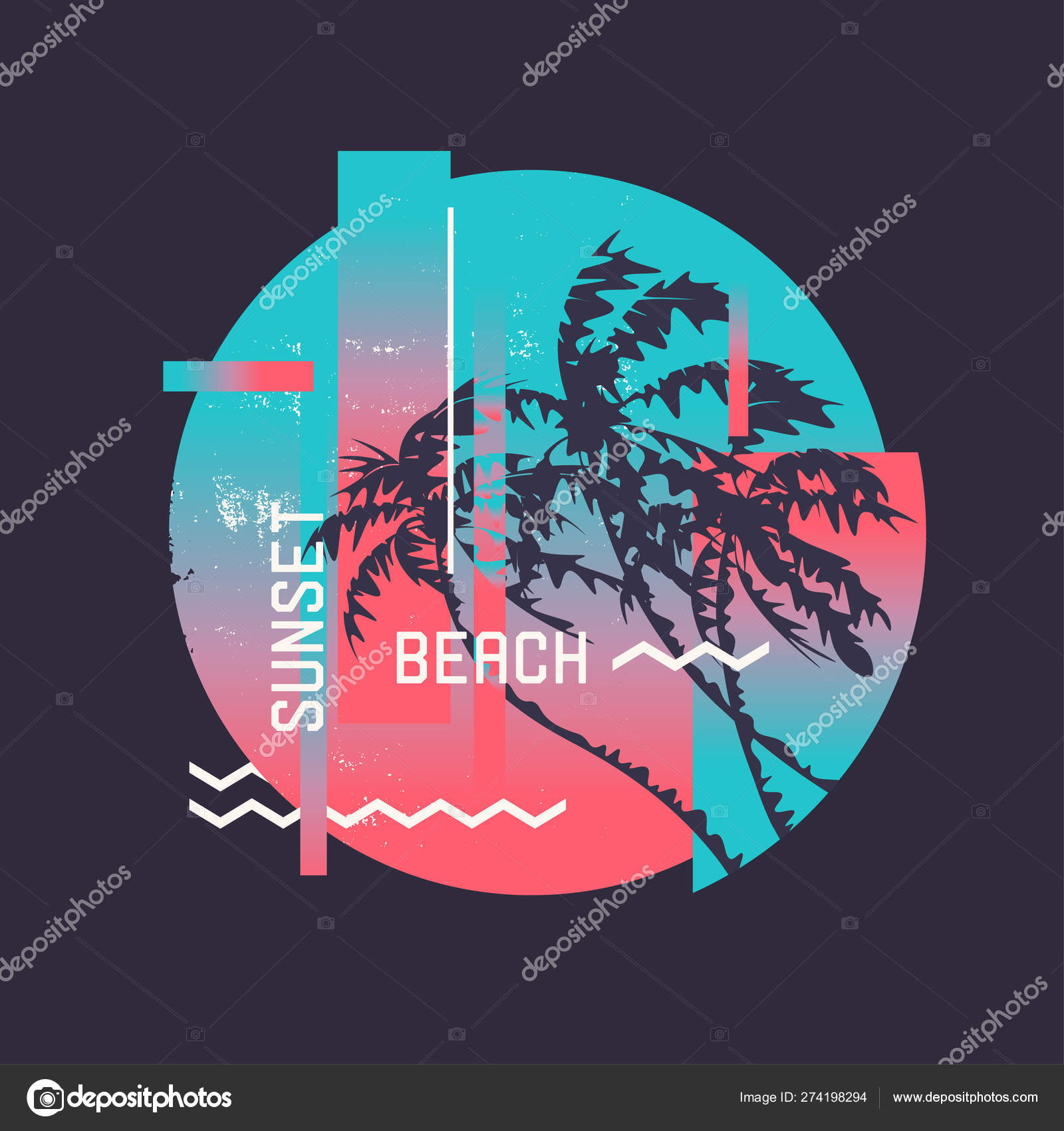 Beach Graphic Design