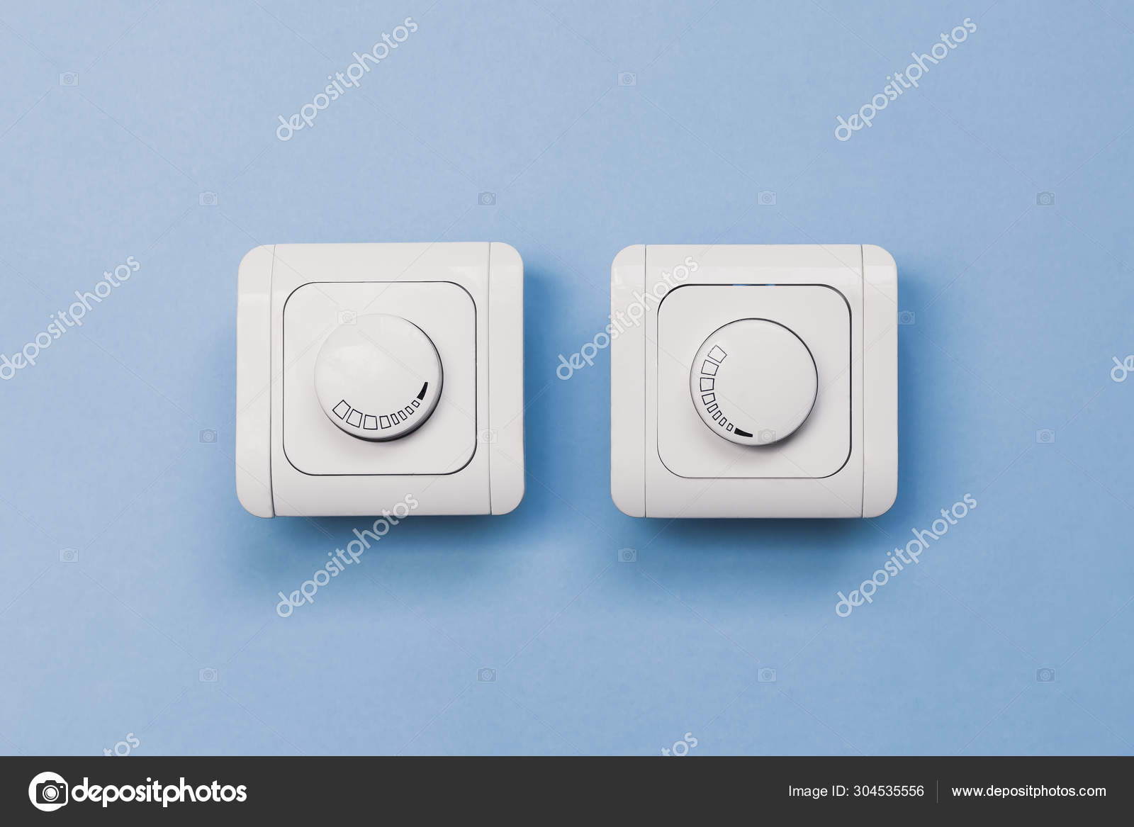 Fotos de Interruptor de luz Dimmer. Un interruptor de pared ...