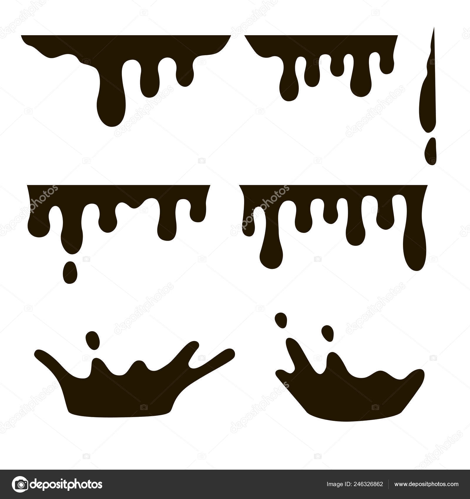 Dripping Paint Vector