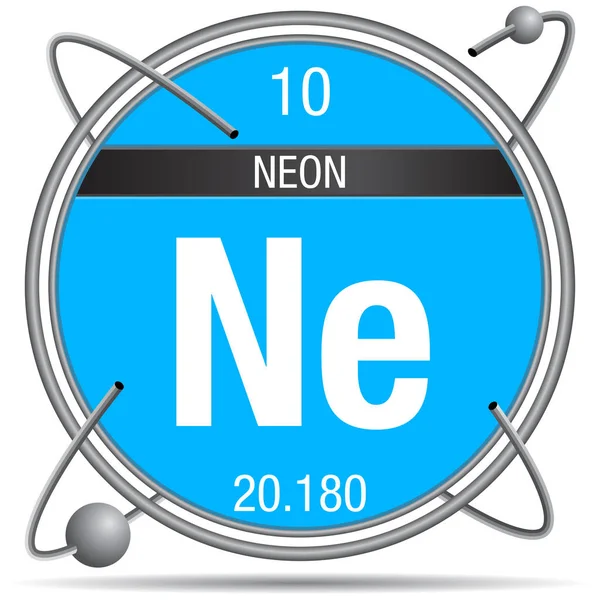 Tabla Periódica De Color Neón