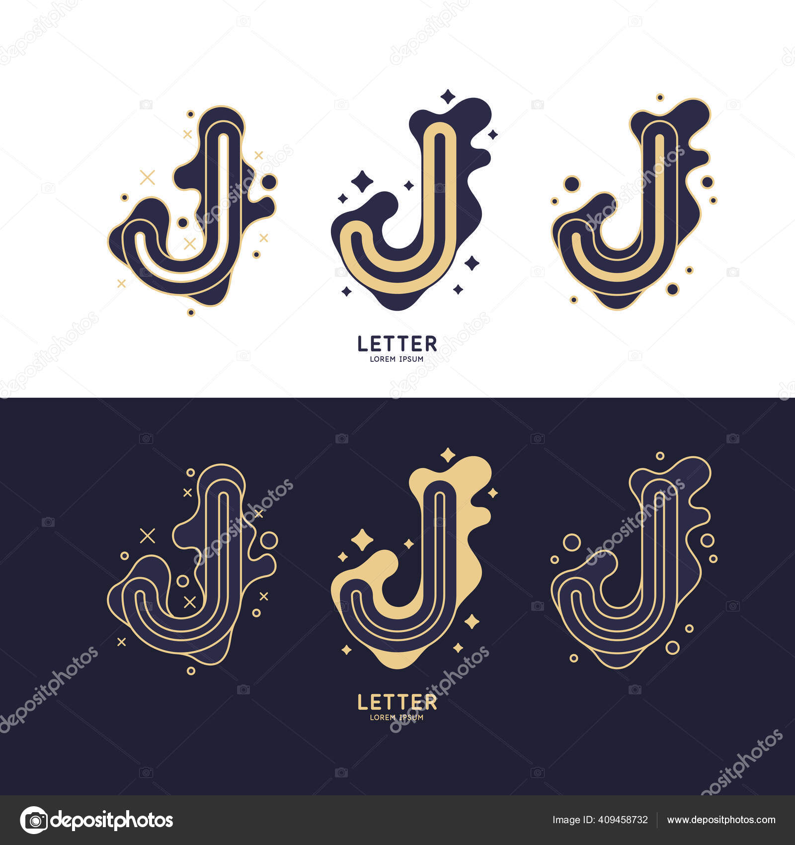 Alphabet J In Different Styles