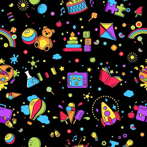 Kids activity pattern, background Stock Vector Image by ©fantrazy.gmail ...