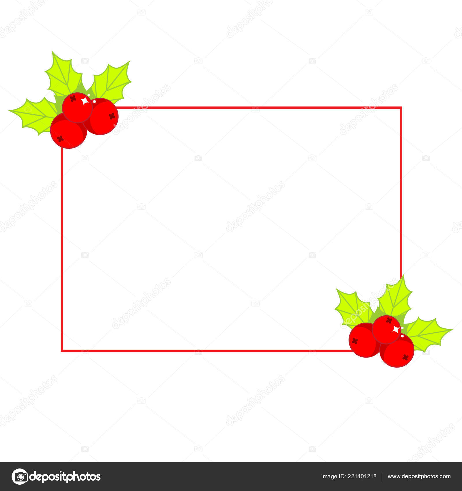 Simple Christmas Frame