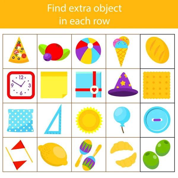 Counting educational children game, kids activity. How many objects ...