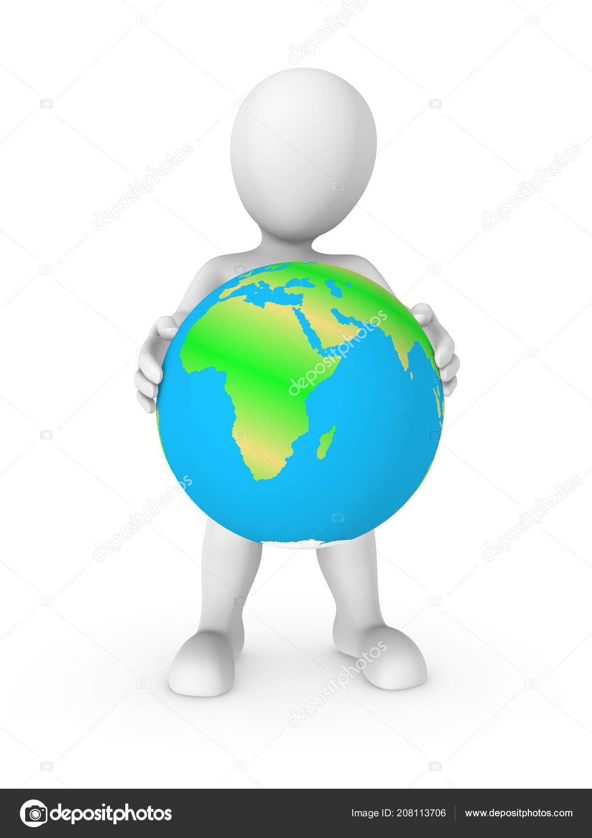 Human Earth Hands Rendered Illustration Stock Photo by ©3D-Sparrow ...