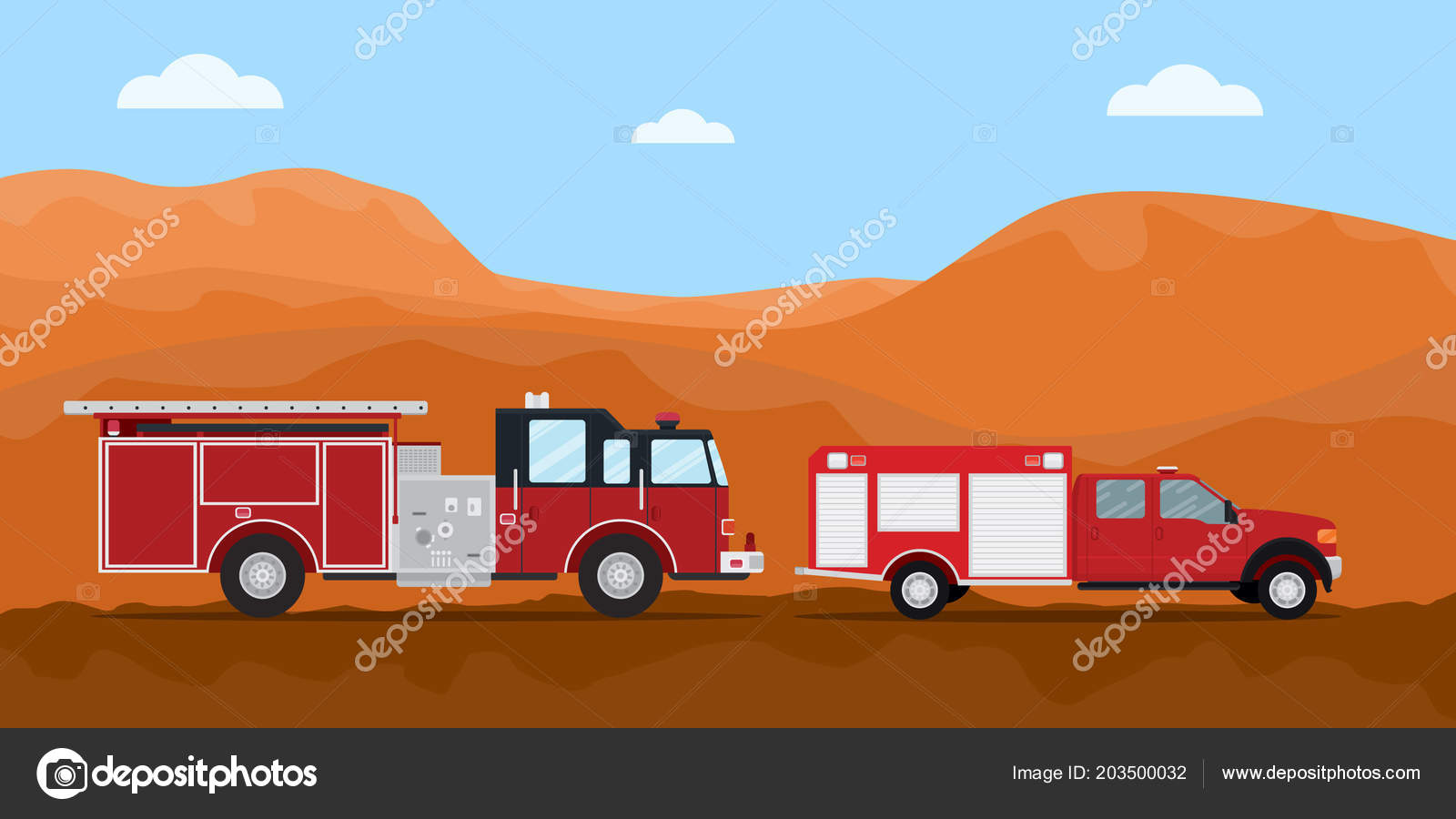 Convoy Truck Cartoon