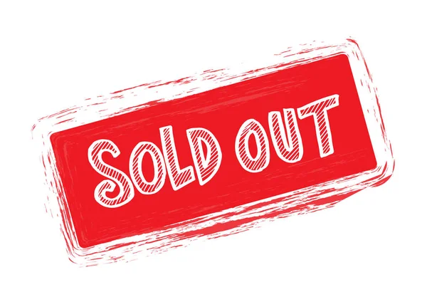 Sold Out Text Rubber Seal Stamp Watermark Stock Vector by ©Handini ...