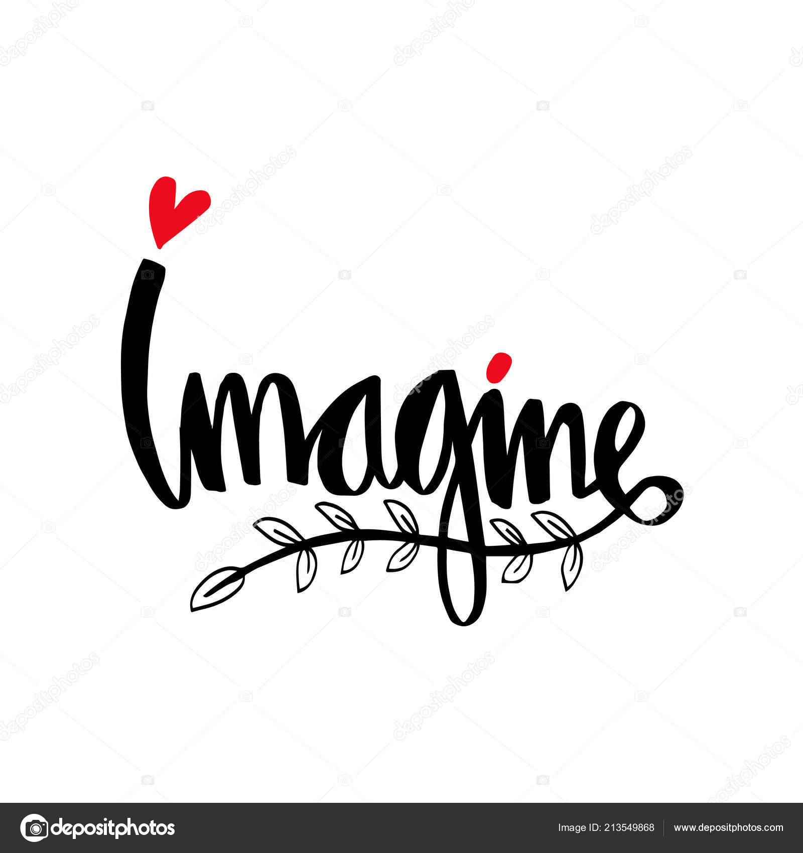 Imagine Letras Manuscritas