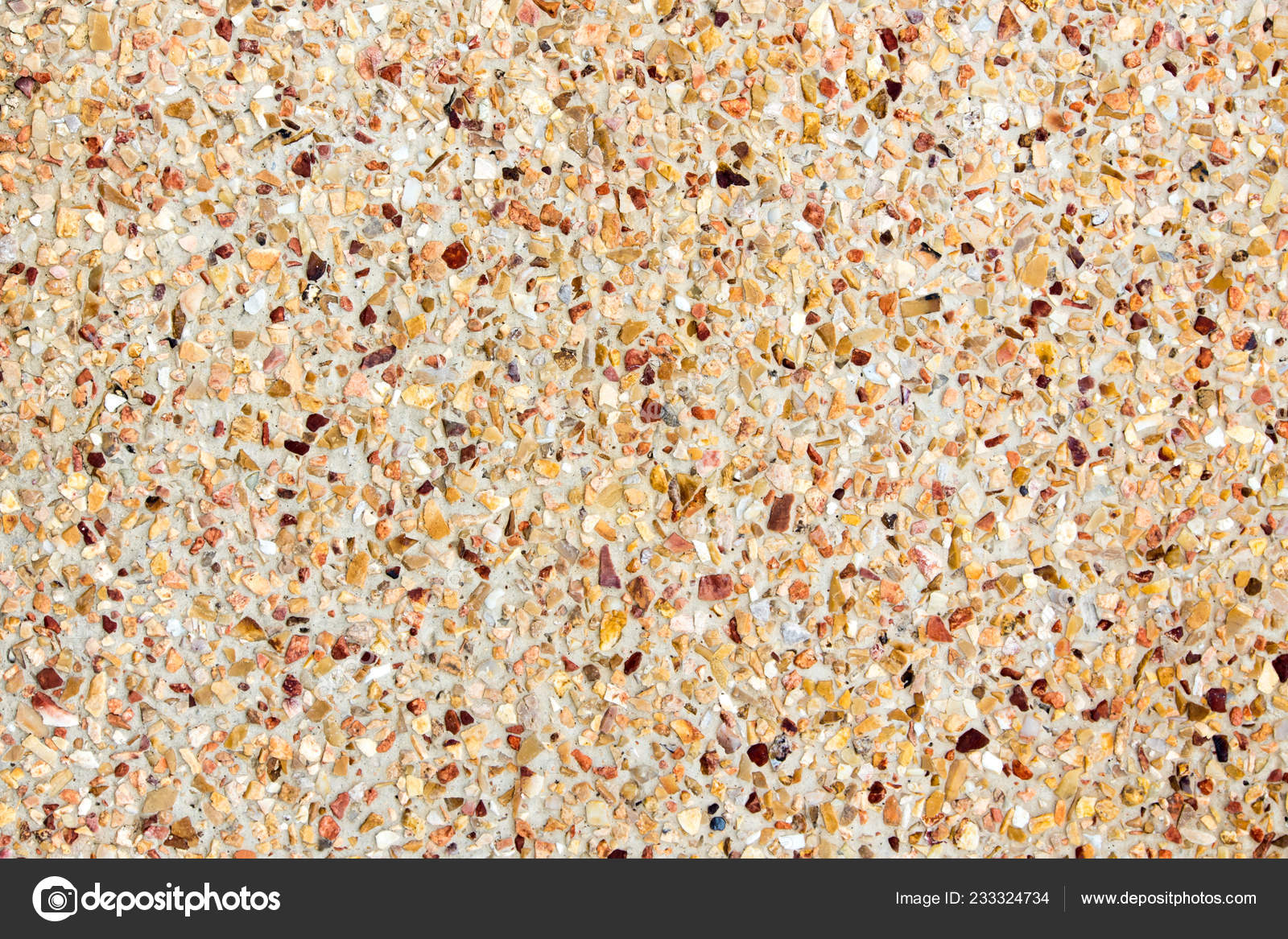 Texture Exposed Aggregate Finish Flooring Non Slip — Stock Photo ...