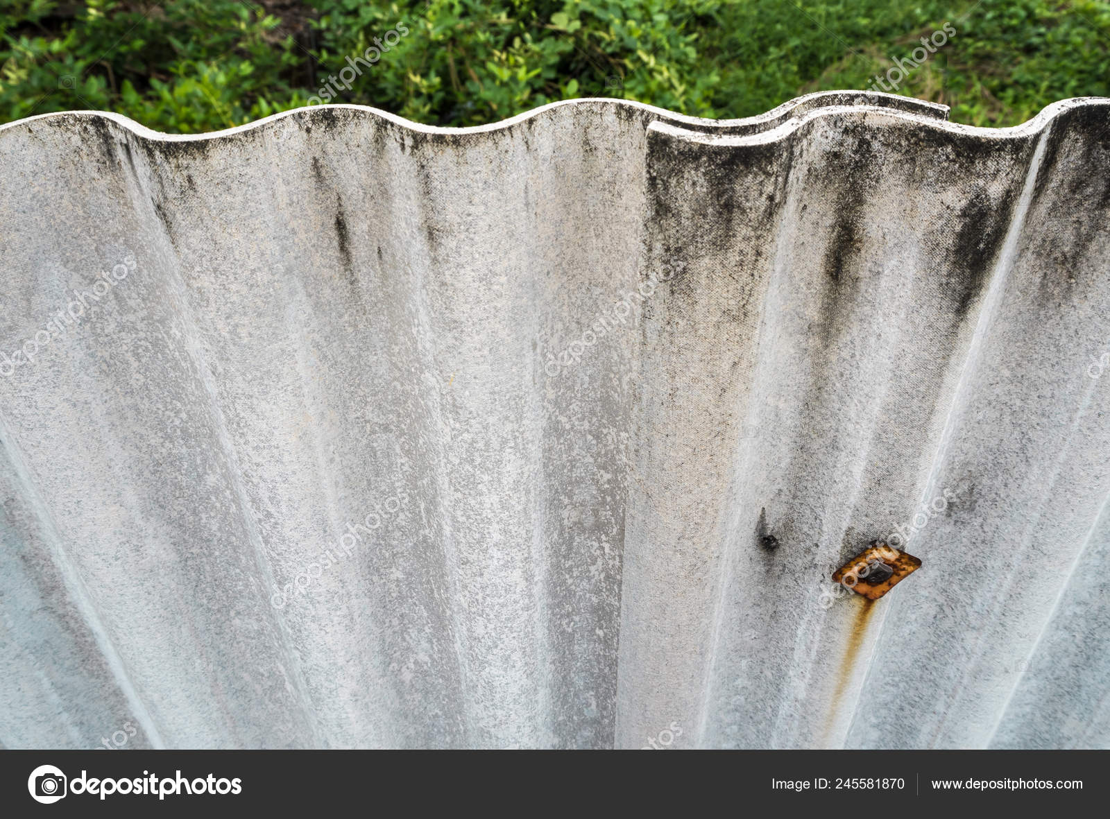Surface Texture Outdoor Fence Wall Made Old Roof Tile Stock Photo by ...