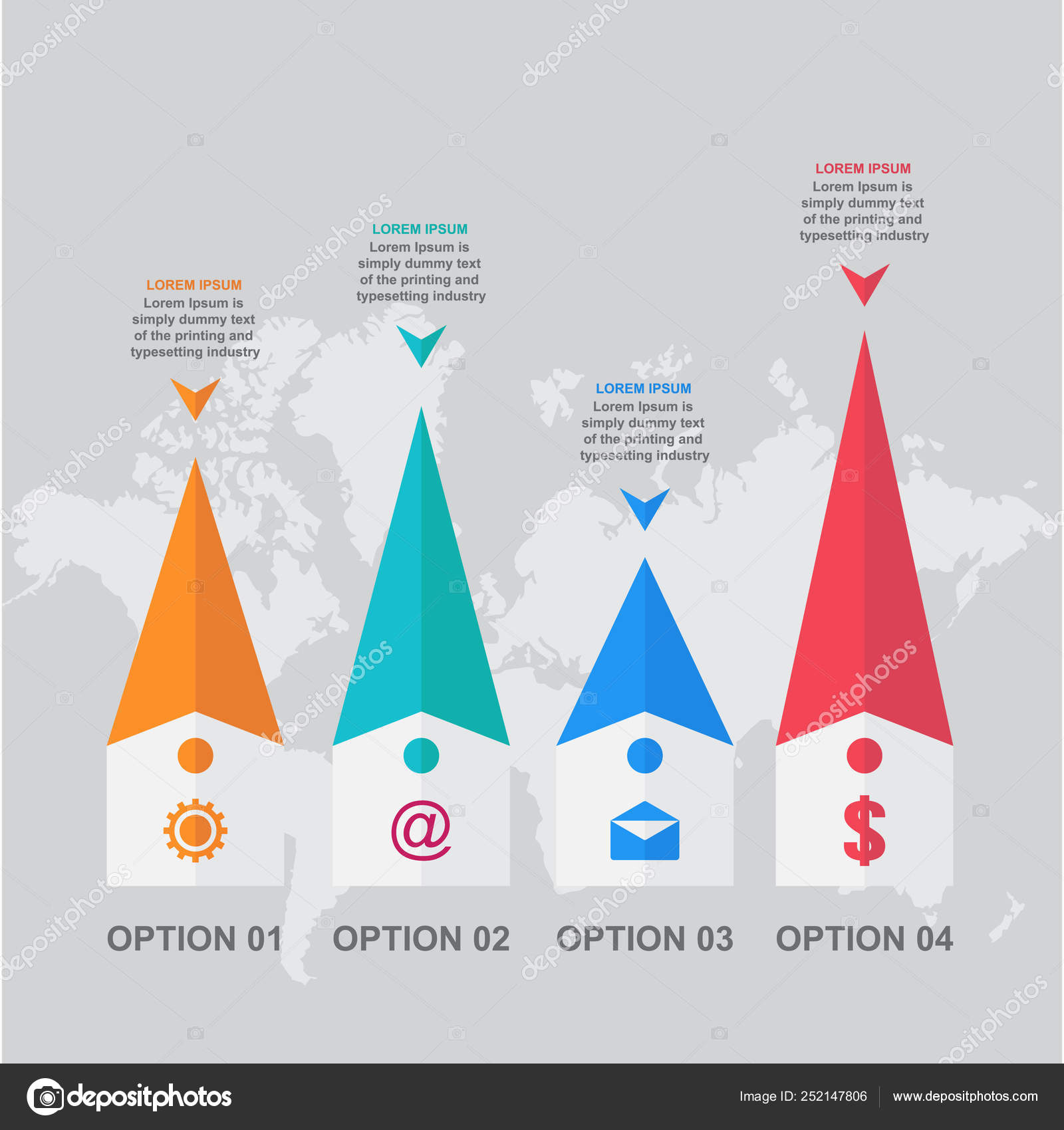 Bar Chart Graph Triangle Pyramid Statistical Business Infographic Stock ...