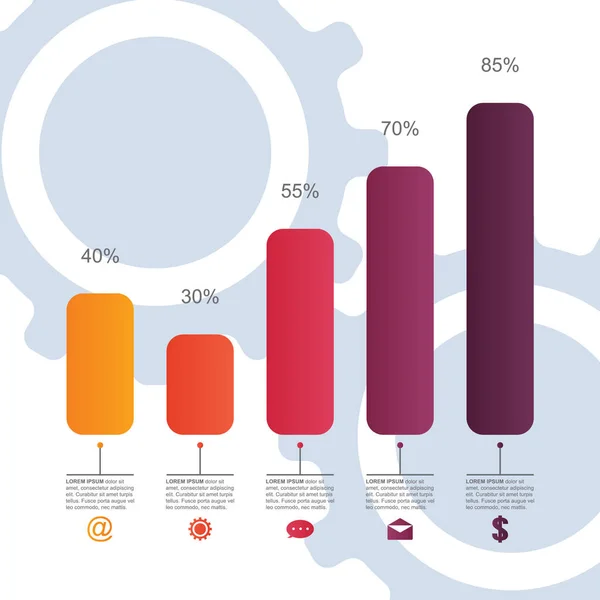 Decreasing Graph Bar Chart Economic Pressure Financial Problem ...