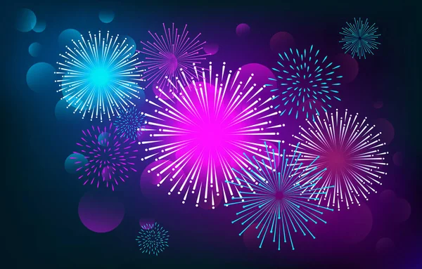 100,000 Fireworks light background Vector Images | Depositphotos