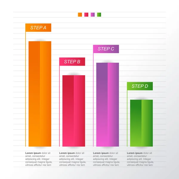 Bar Chart Graph Diagram Statistical Horizontal Infographic Illustration ...