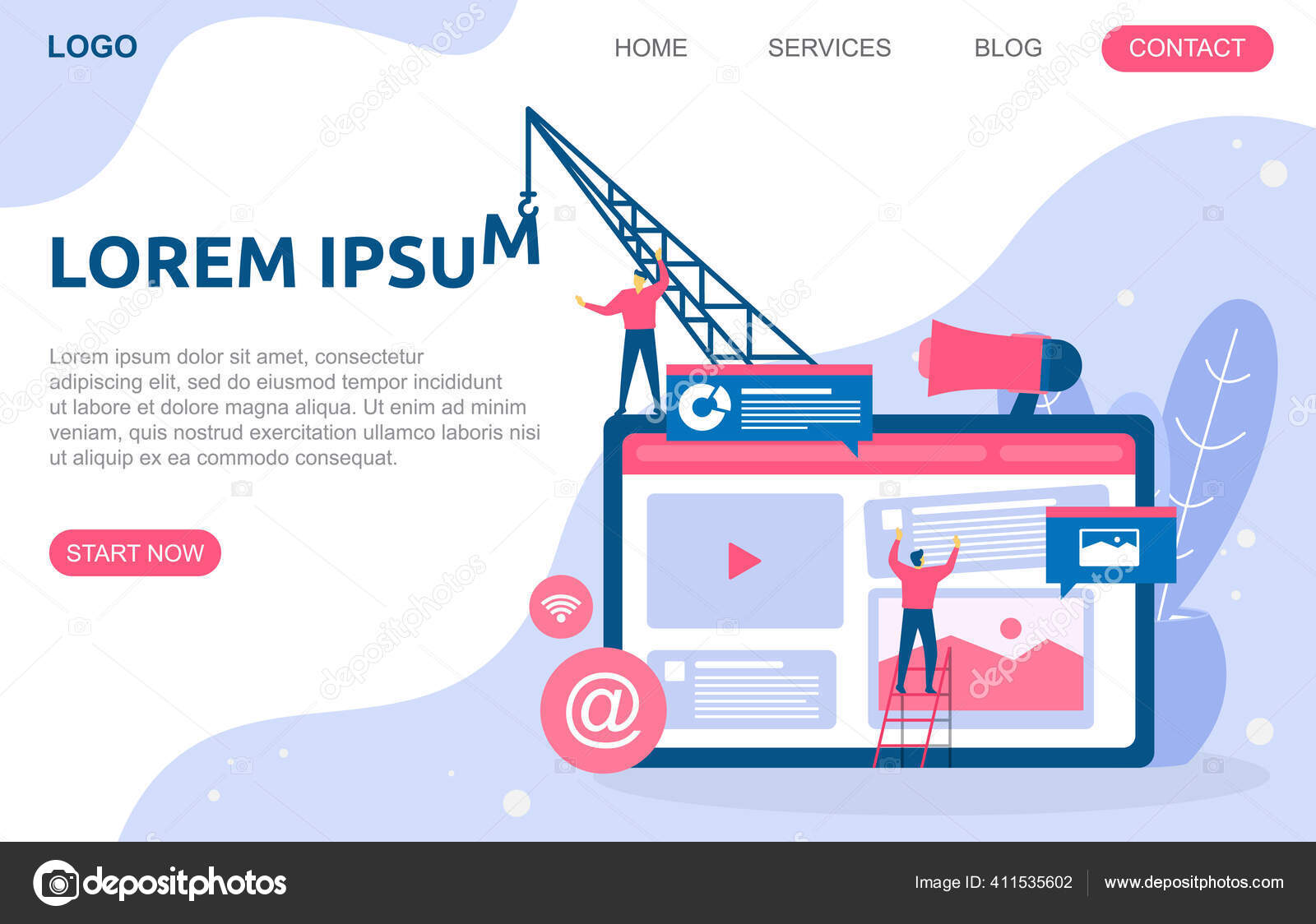 People Build Website Design Web Page Project Development Illustration ...