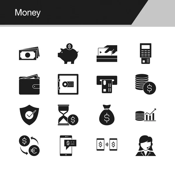 Grafika wektorowa Pictogramas de finanzas, Pictogramas de finanzas ...