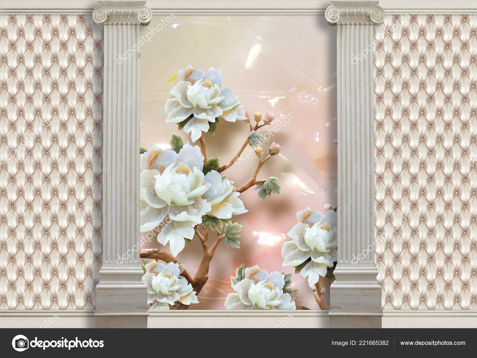 Wedding Backgrounds With Columns