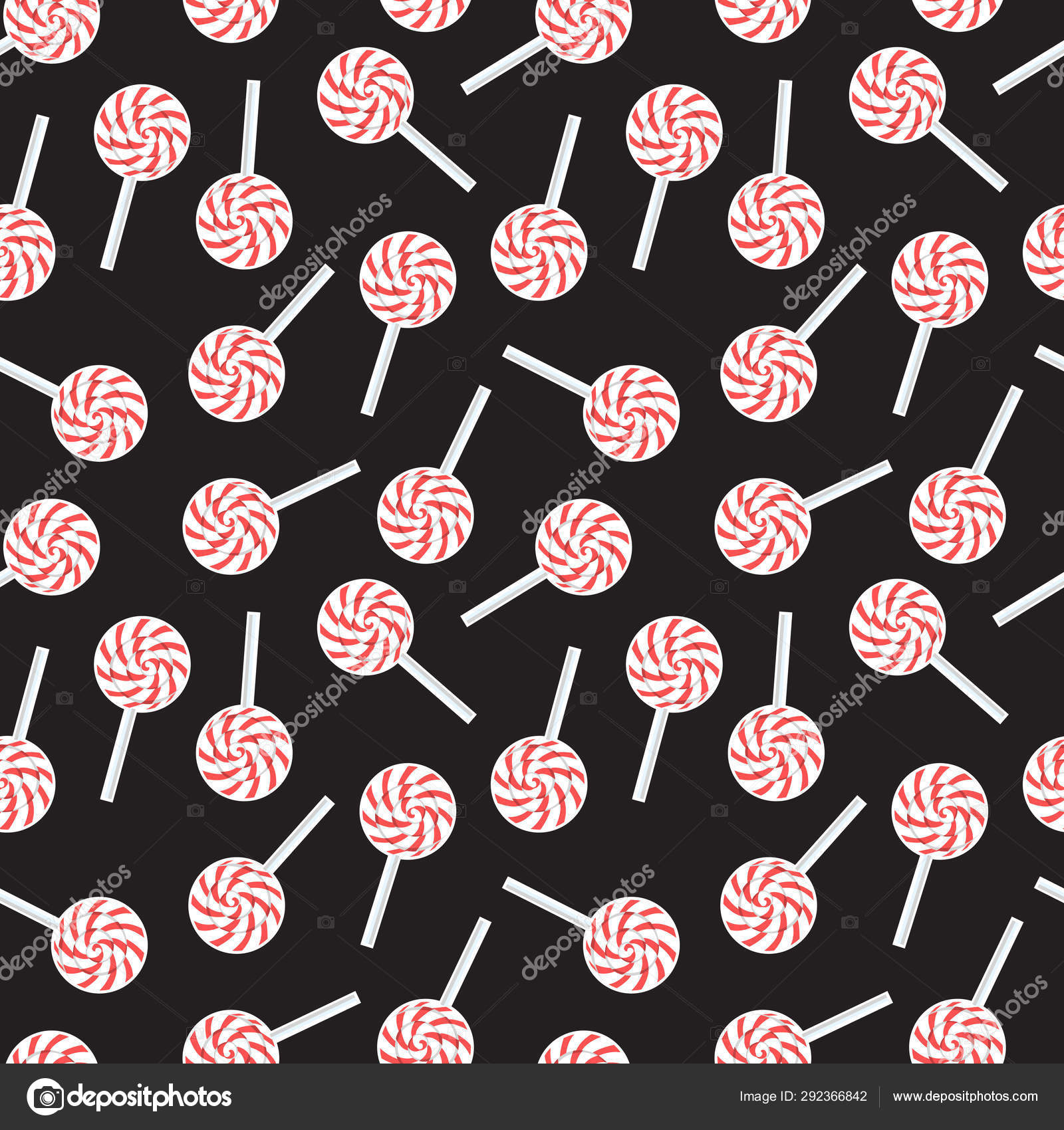 Caramel seamless pattern. Vector illustration design Candy shop ...