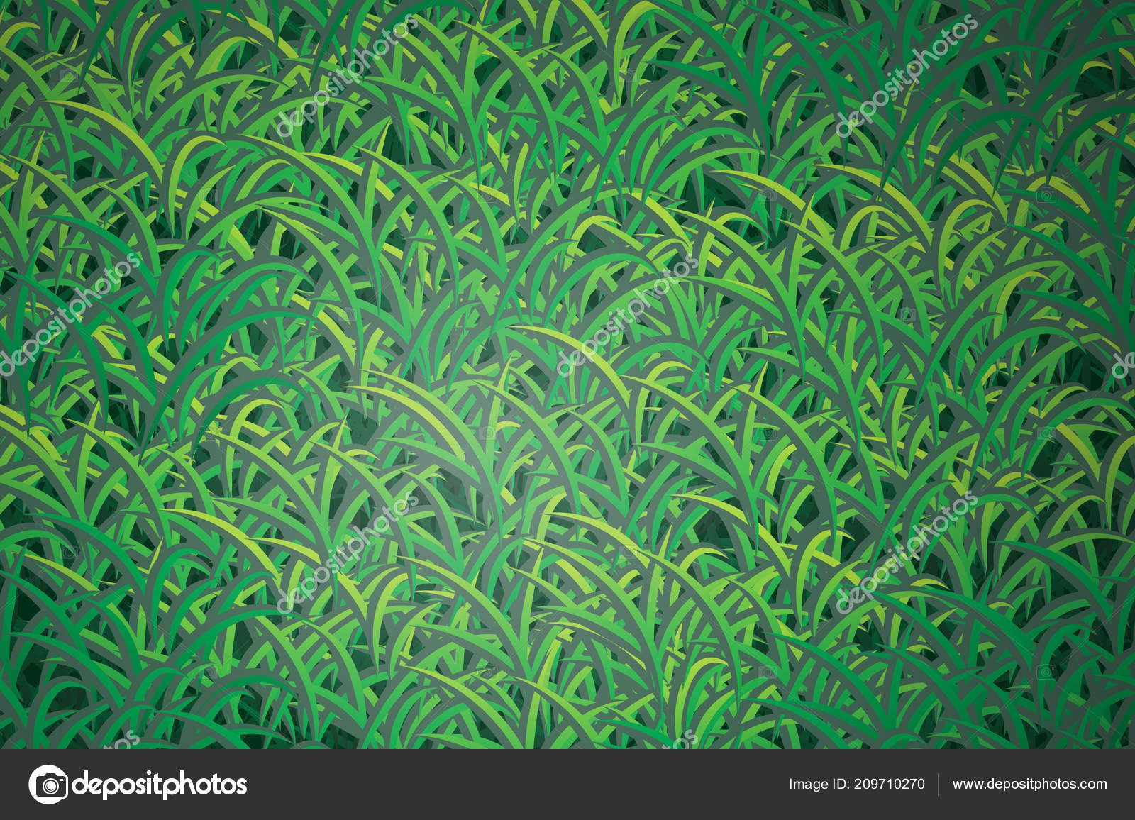 Green Grass Background Vector Stock Vector Image by ©S-Design13 #209710270