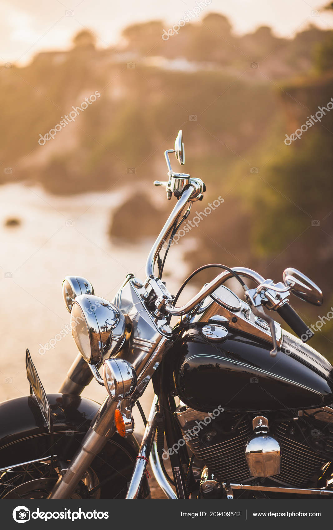 Motorcycle Sunrise