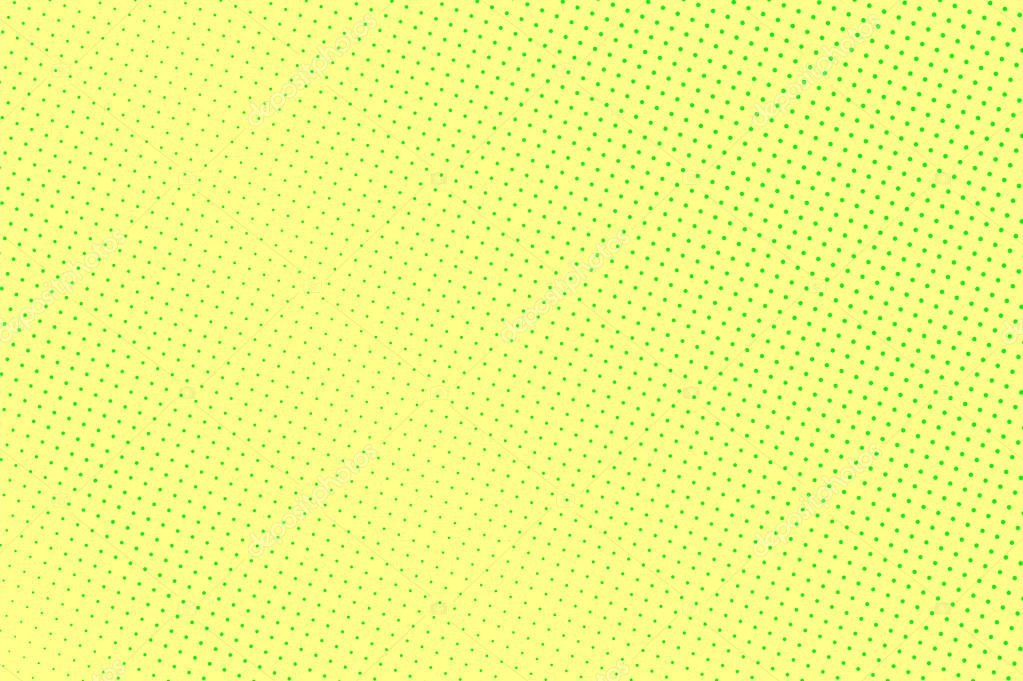 Amarillo verde medio tono vector de fondo. Textura micro de medio tono ...