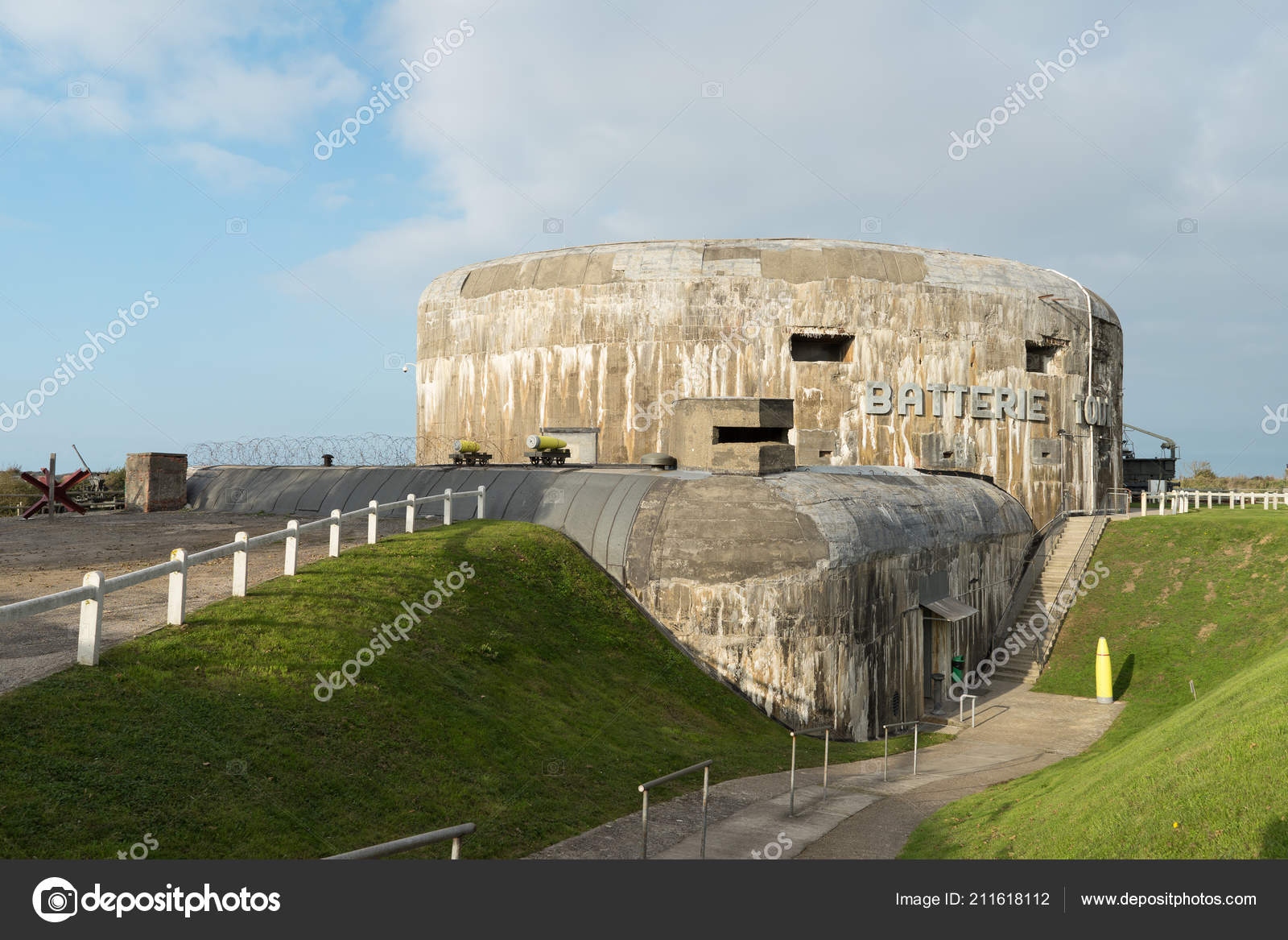 Batterie Todt German Gun Emplacement Second World War Audinghen Cape ...