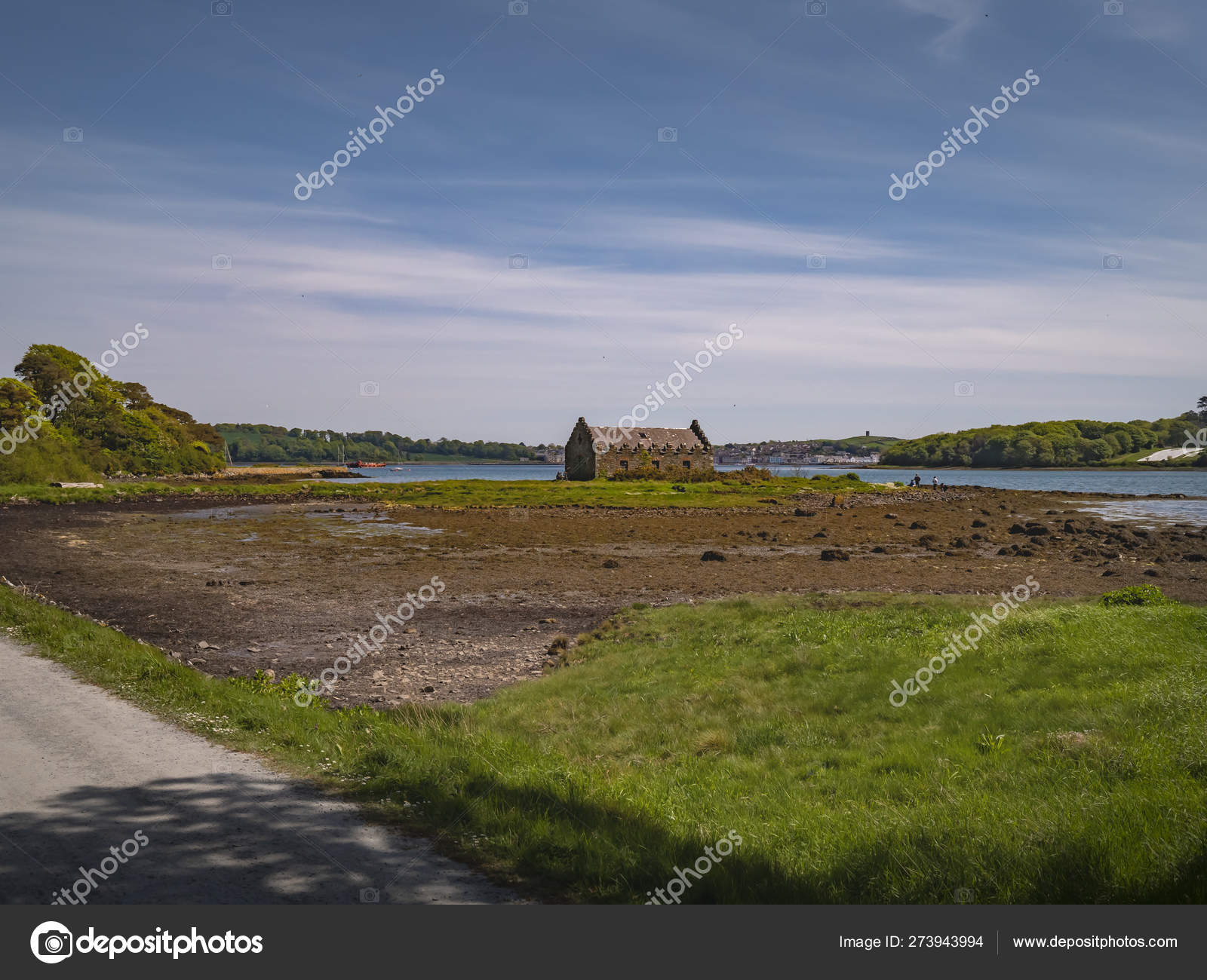 Old Medieval Ruins Castle Ward Northern Ireland Travel Photography ...