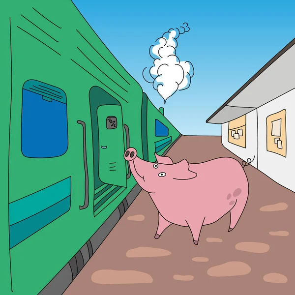 47,694,757 หมูระหว่างการขนส่ง Vector Images | Depositphotos