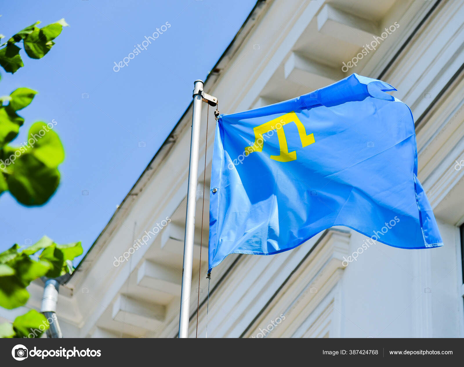 Flag Crimean Tatars Stock Photo by ©olegda88.gmail.com 387424768