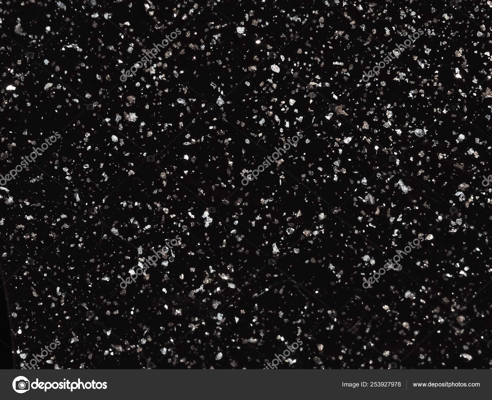 Black Glitter Texture