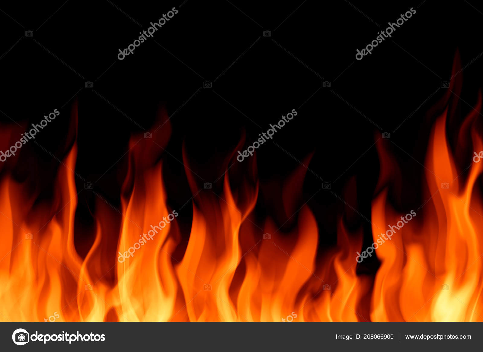 Frame Fire Back Illustration Effect Graphic Design Effect — Stock Photo ...