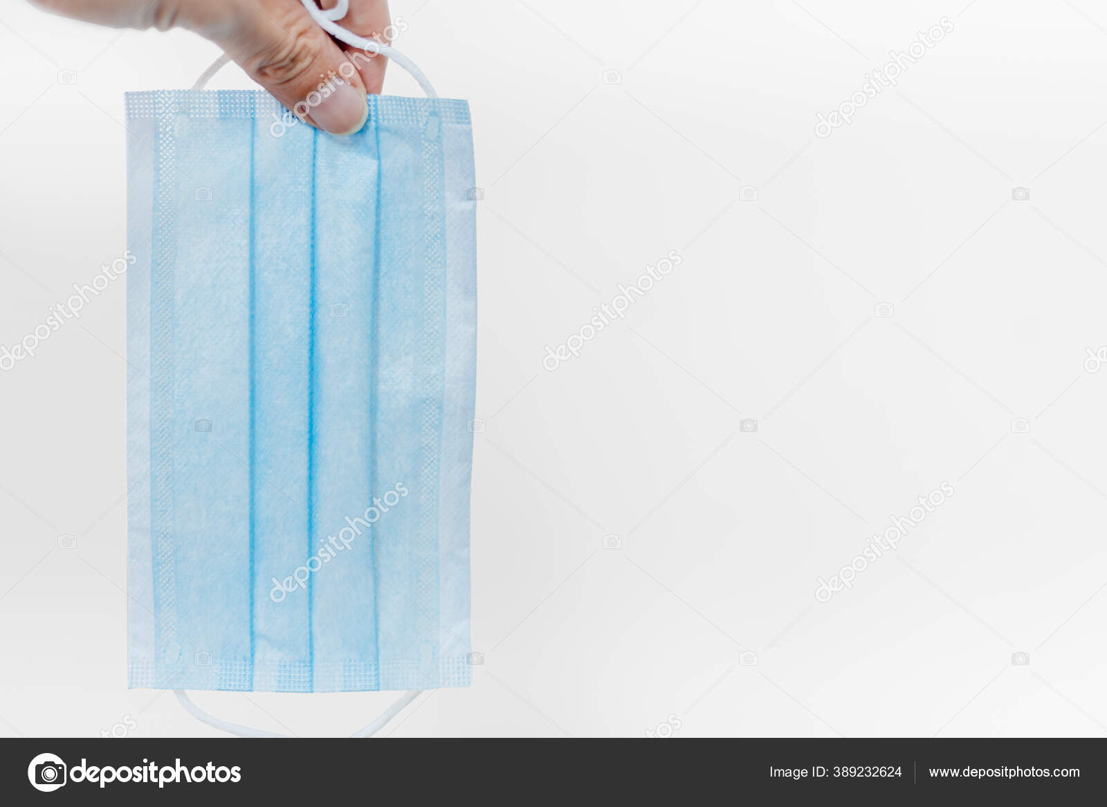 Disposable Face Mask Paper Face Shield Air Filter Protect Virus — Stock ...