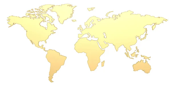 Map of the world gold Stock Photos, Royalty Free Map of the world gold ...