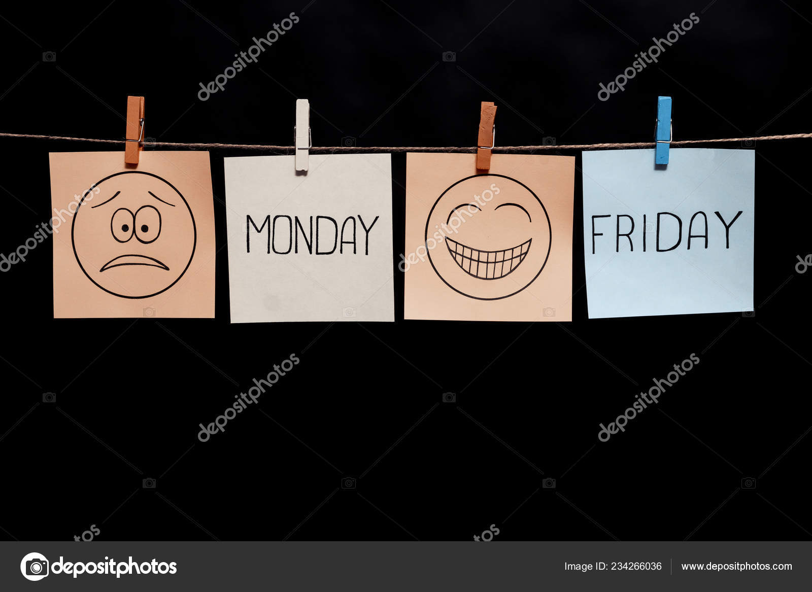 Monday Emoticons
