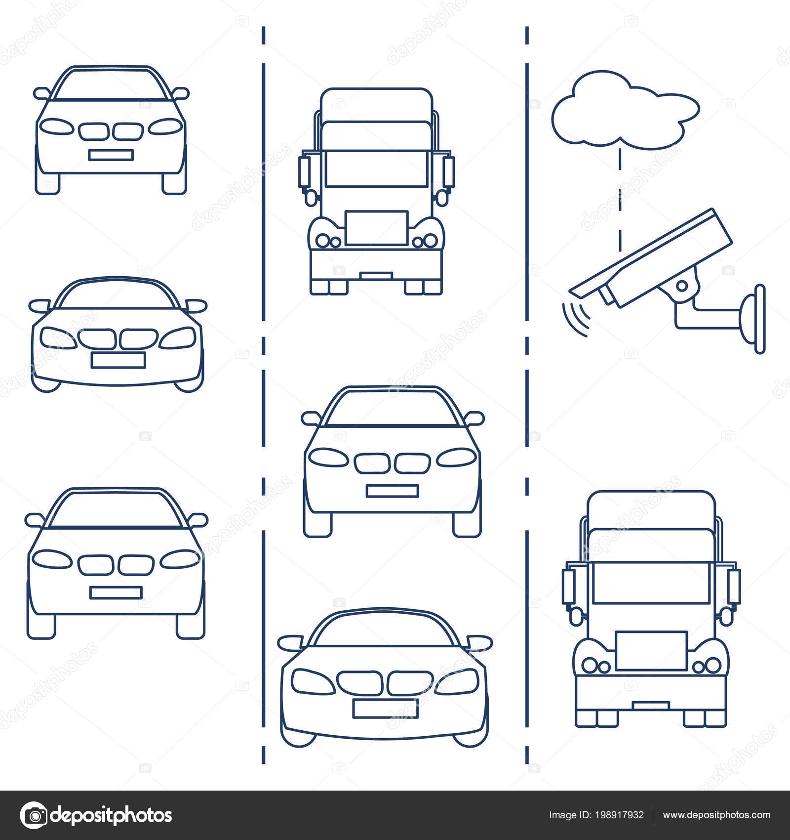Security Camera Traffic Detection Offenses Ensuring Safety Driving ...