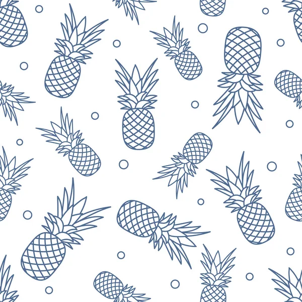 Cute Pineapple Outline