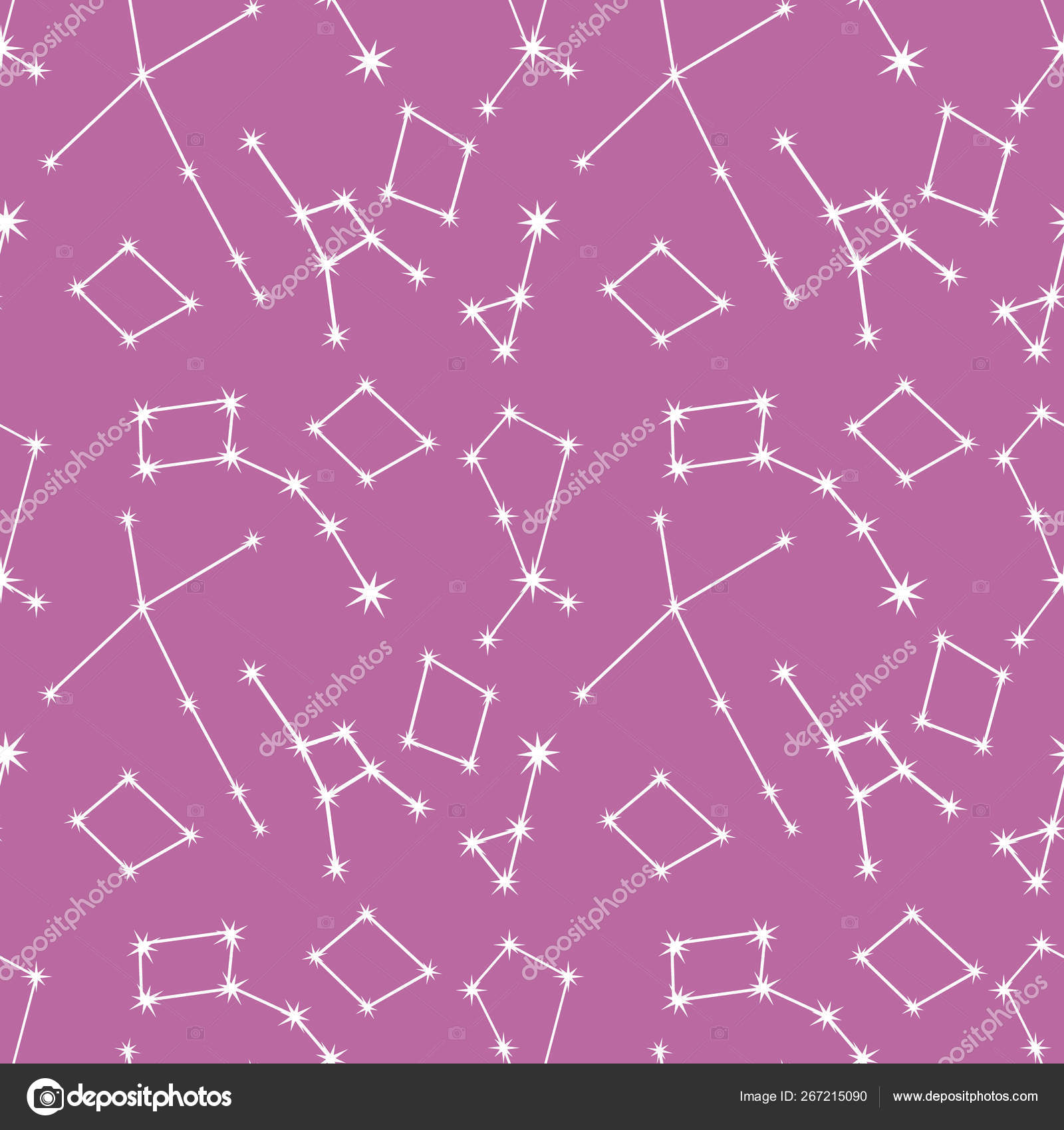 Constellations pattern Space Astronomy Science Stock Vector by ...