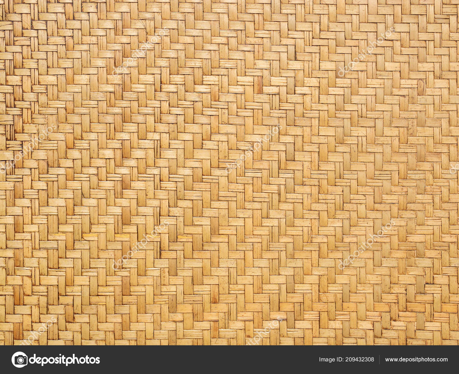 Close Image Traditional Wicker Surface Texture Pattern Use Background ...
