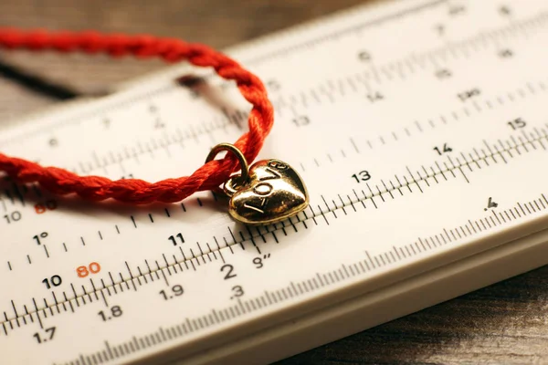 Golden heart shape connect with chain use for abstract of love sign ...