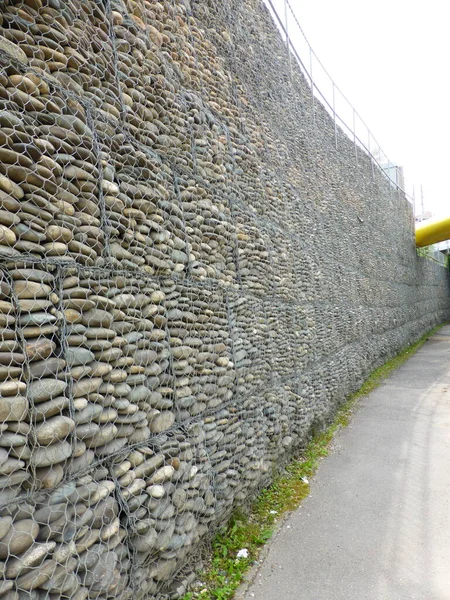 Stone boundary wall Stock Photos, Royalty Free Stone boundary wall ...