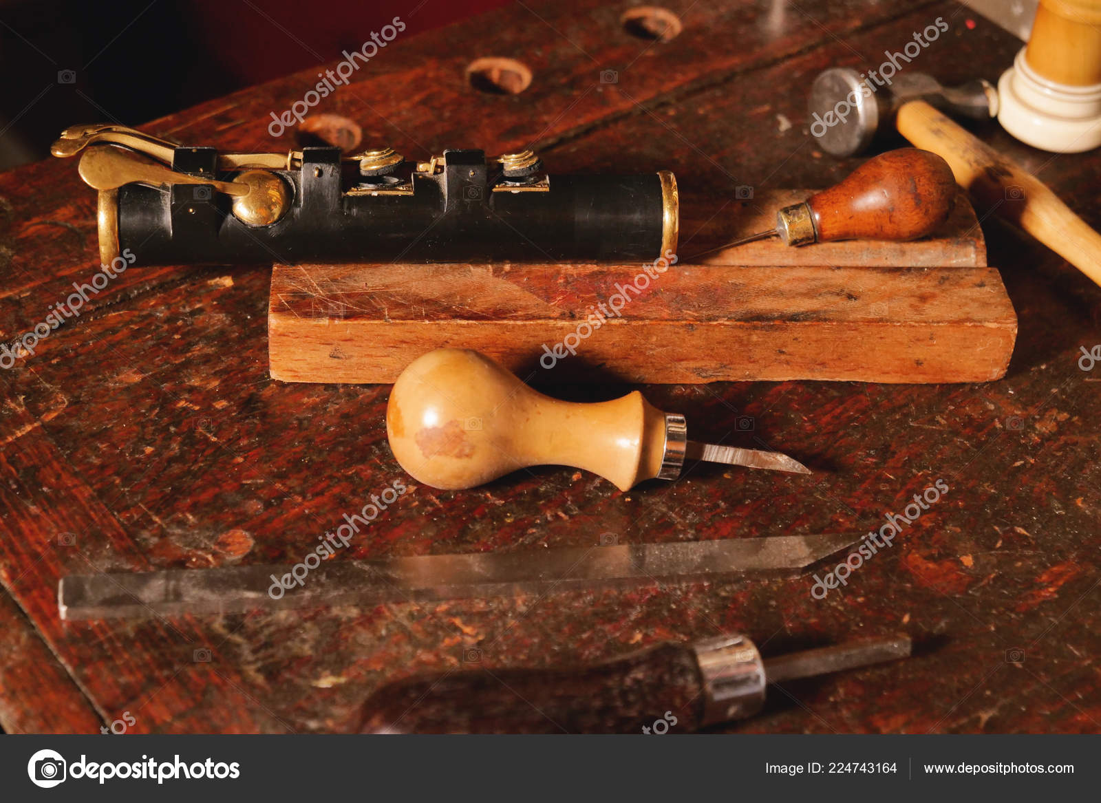 Composition Tools Craftsman Uses Build Sweet Flutes Crosspieces Made ...