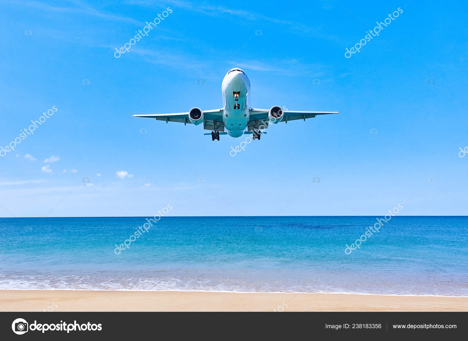 Plane Landing Water Stock Photo by ©dudewayap.gmail.com 238183356