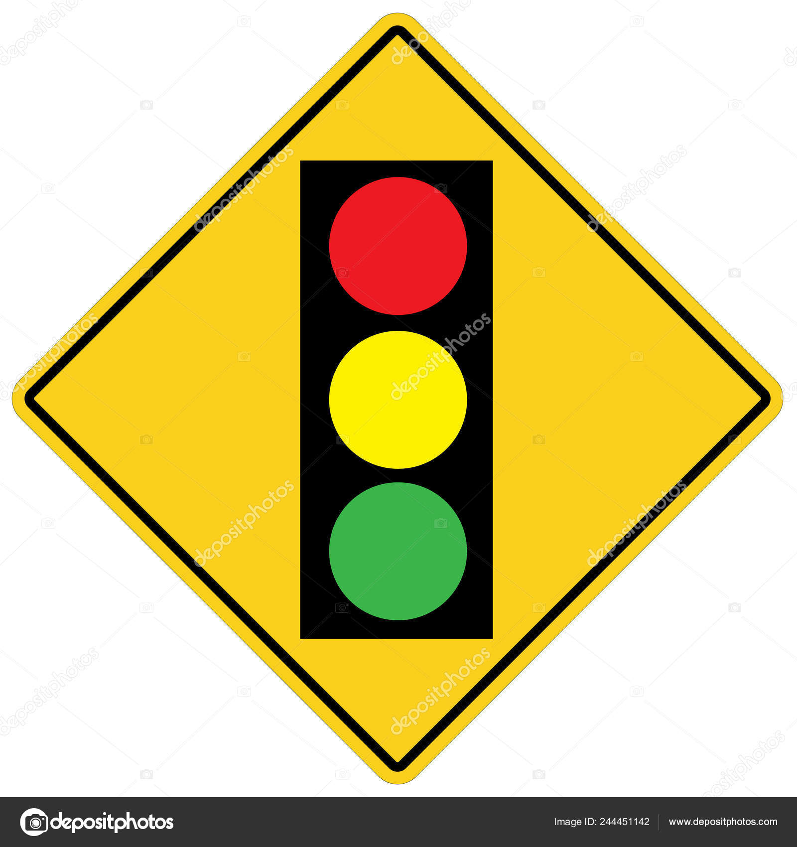 Waarschuwingsbord Achtergrond