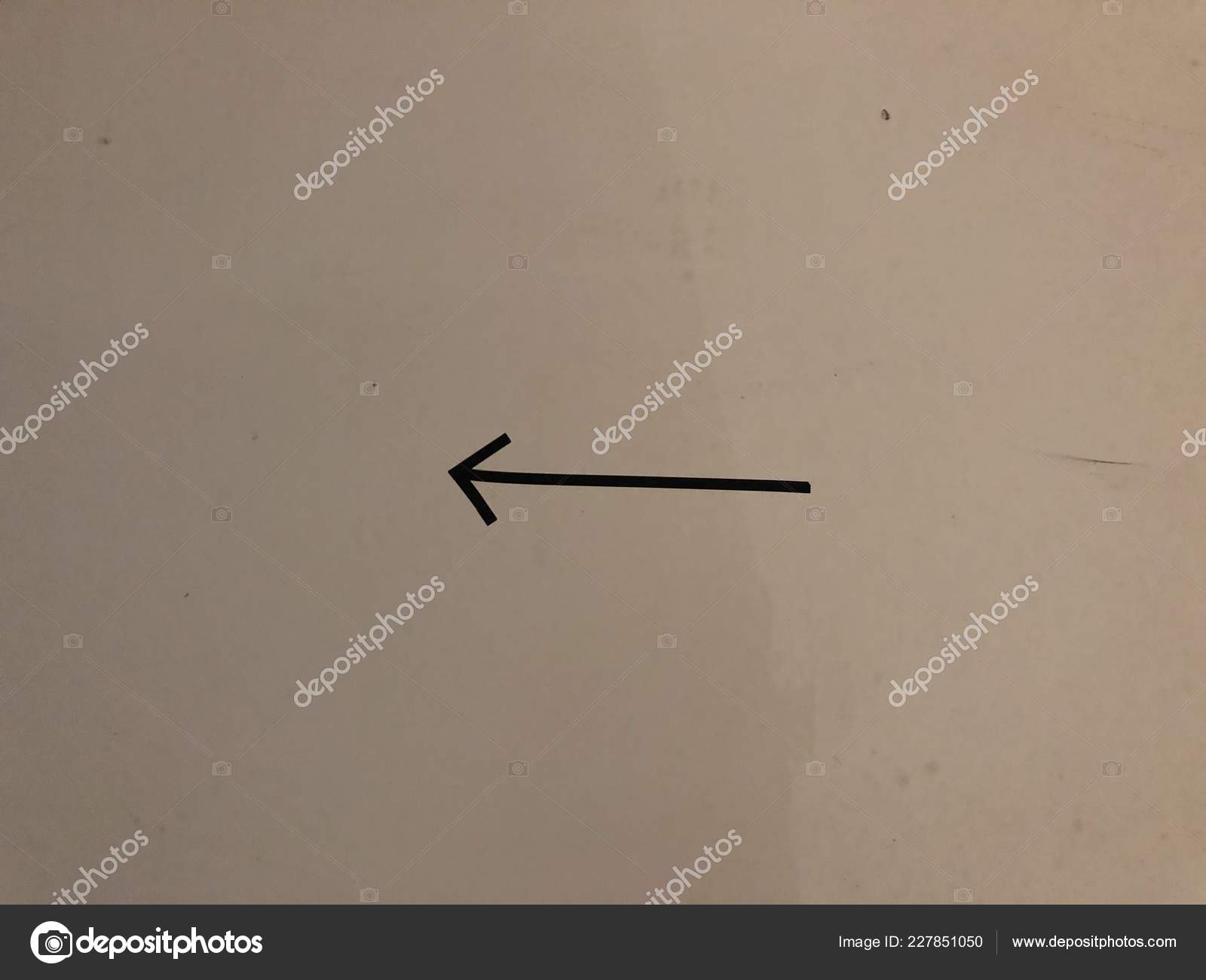 Left Just Left Picture Shows Simple Image Index Mark — Stock Photo ...