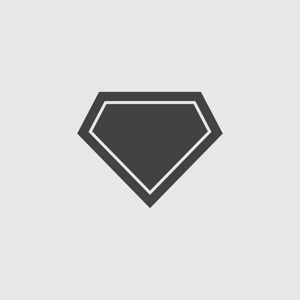 Blank Superman Shield Template