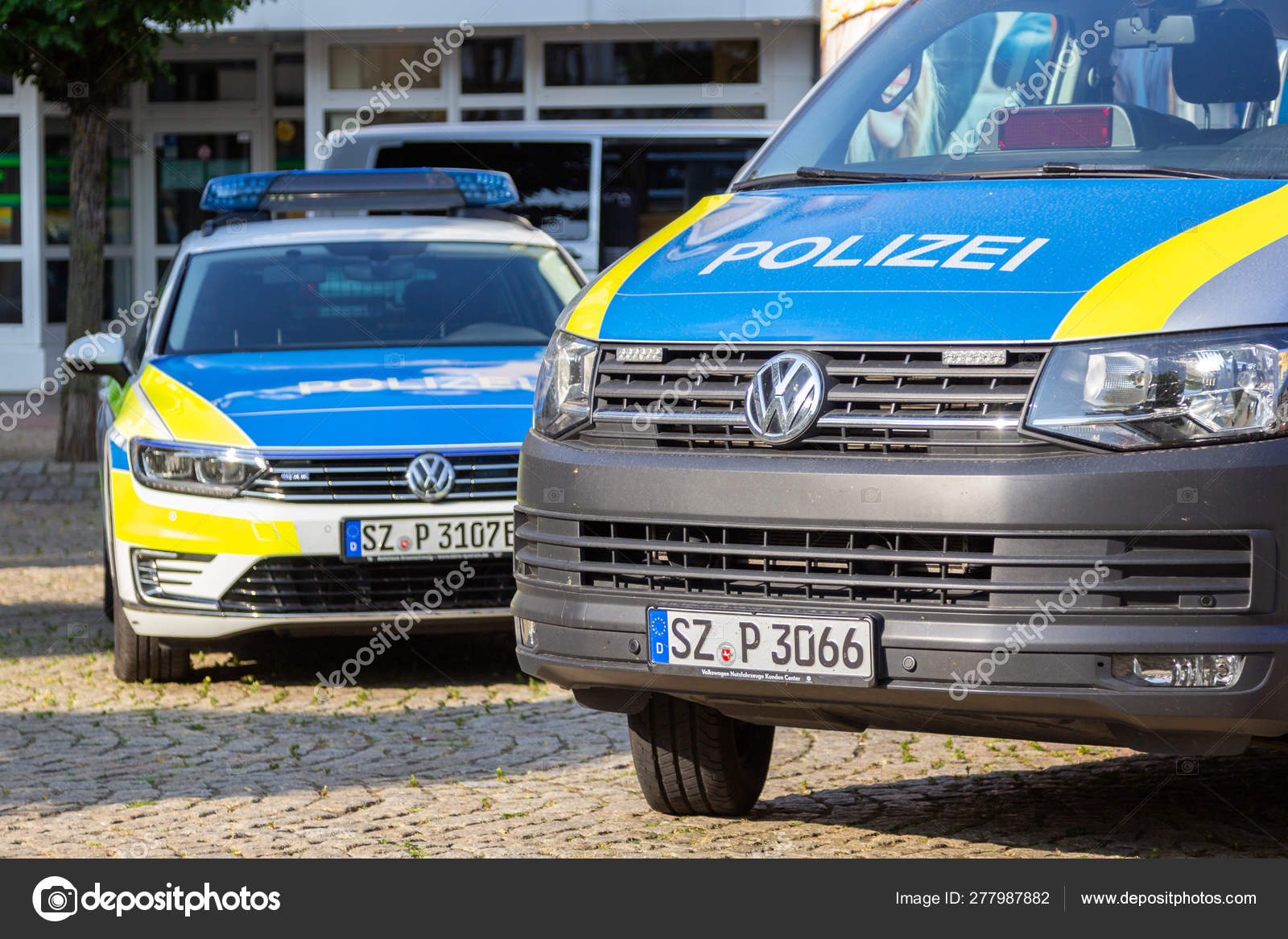 German Police Car Vw