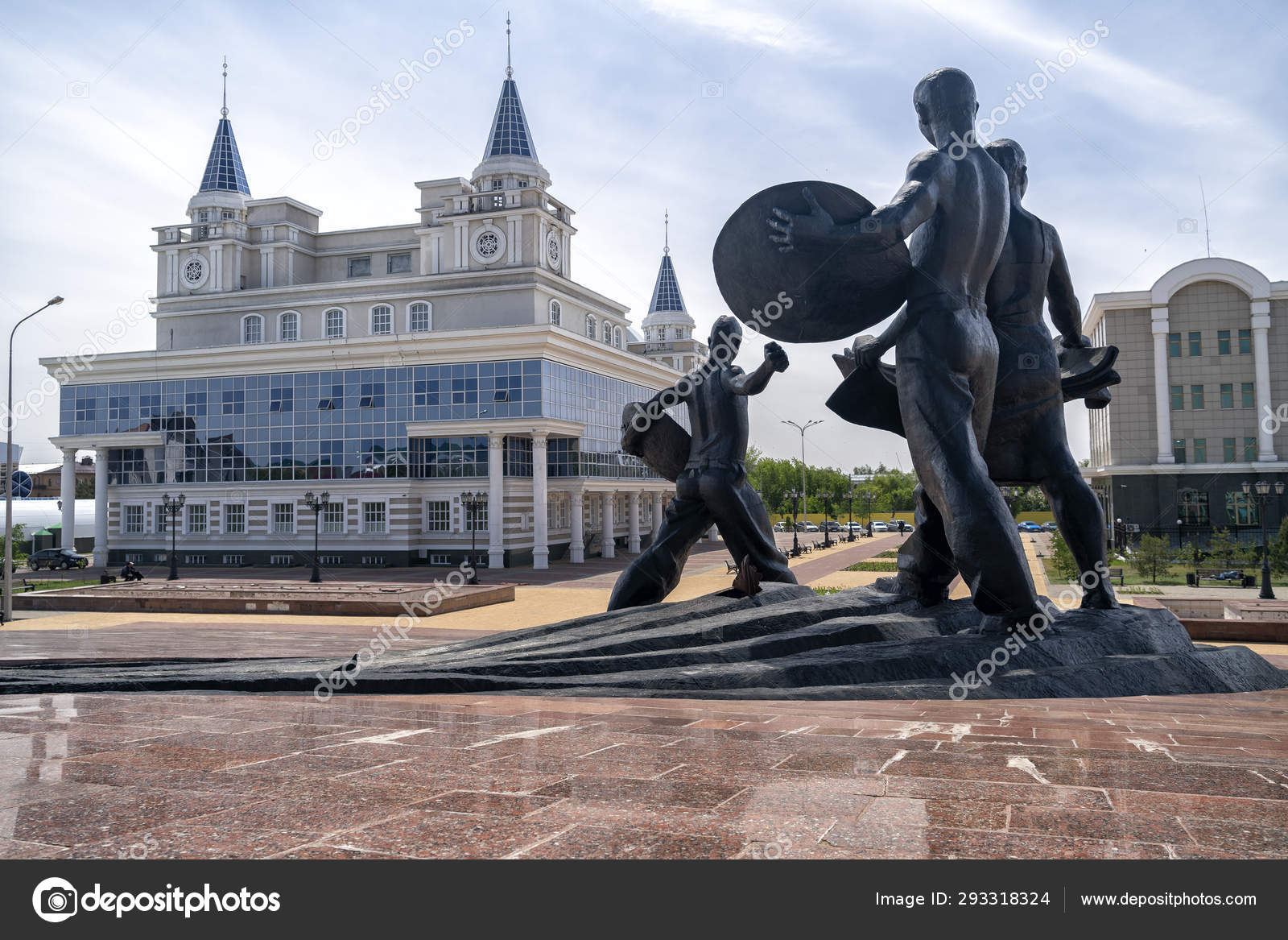 Kostanay Kazakhstan May 2019 Monument Conquerors Virgin Land Virgin ...