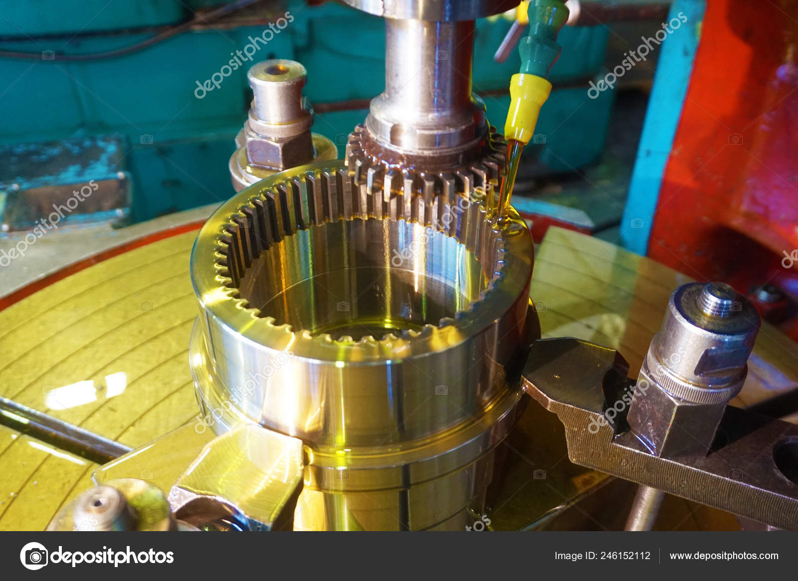 Gear Cutter Cutting Tooth Tooth Slotting Machine Oil Cooling Metal ...